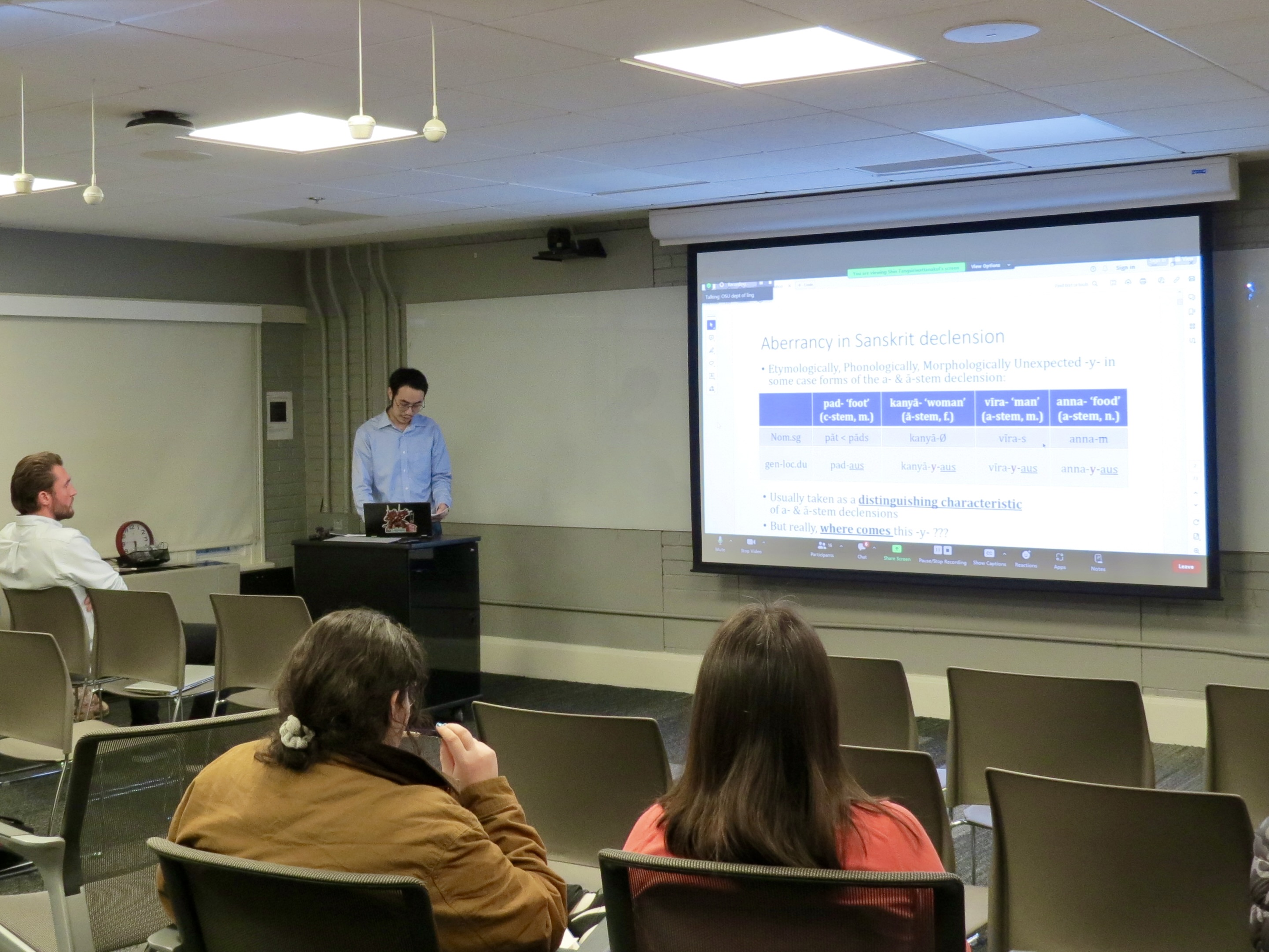 Graduate Student Presentations and Publications | Department of Linguistics
